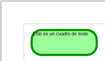 Insertar y editar cuadros de texto | Marcos y cuadros de texto en Writer